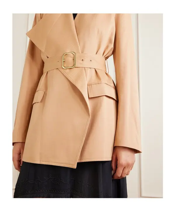 Ulla Johnson Zehra Belted Cotton Blazer