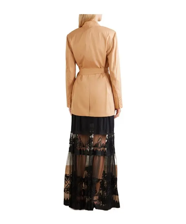 Ulla Johnson Zehra Belted Cotton Blazer