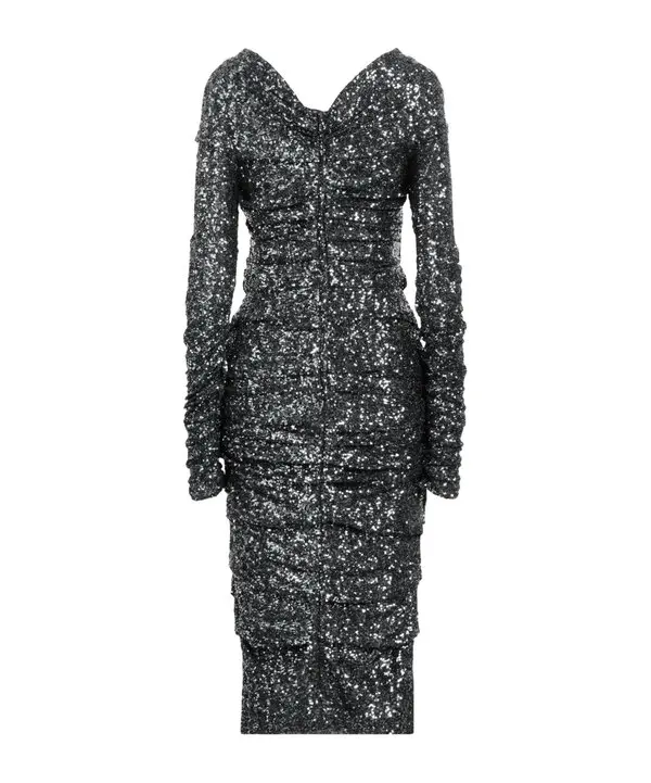 Dolce & Gabbana Sequin Midi Dress