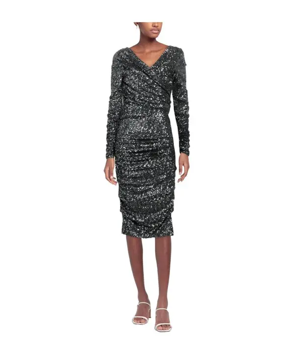 Dolce & Gabbana Sequin Midi Dress