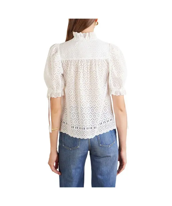 Ulla Johnson Cotton-blend Broderie Anglaise Shirt