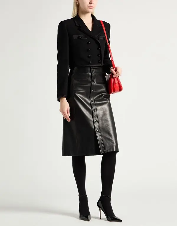 Dolce & Gabbana Double-breasted Blazer With Satin Trims