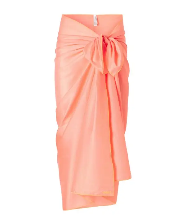 ERES Lightweight Cotton Wrap Skirt - Pink