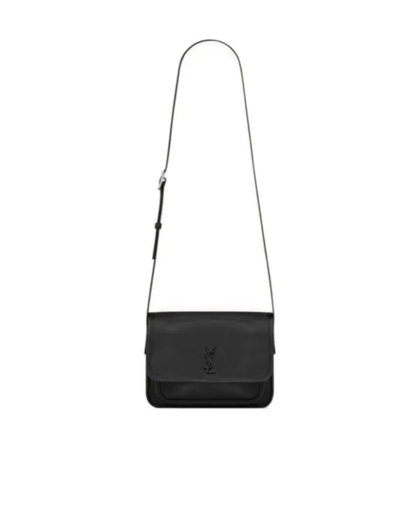 Saint Laurent Niki Shoulder Bag With Logo Detail - White