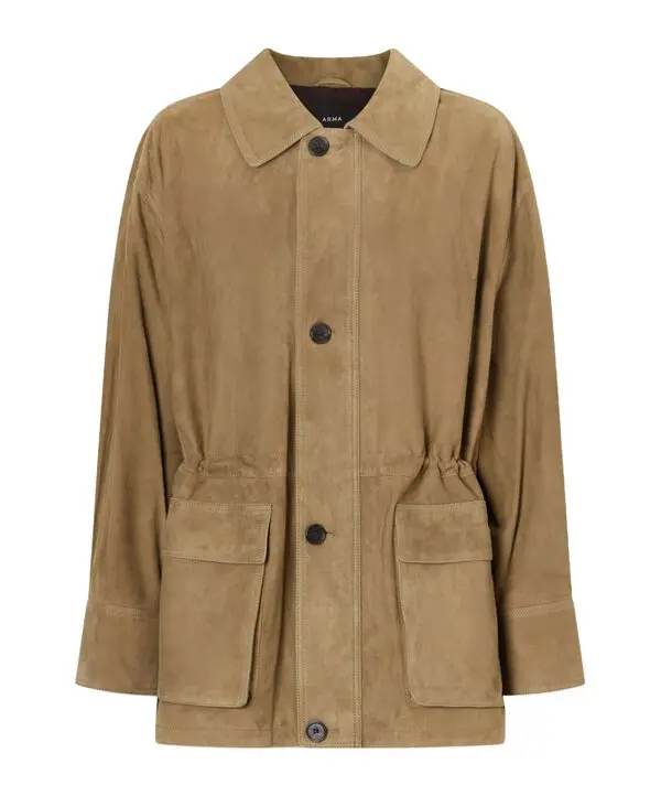 ARMA Suede Jacket - Brown