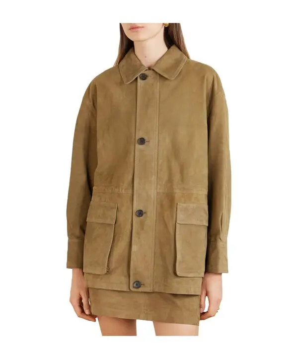 ARMA Suede Jacket - Brown
