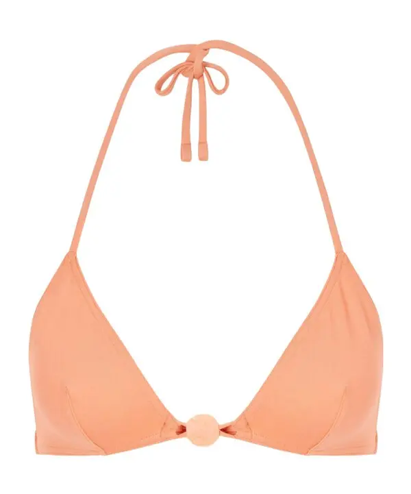 ERES Alva Front-detail Bikini Top - Pink