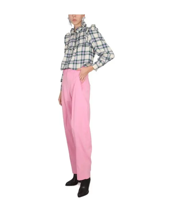 Isabel Marant Étoile Logo Casual Pants