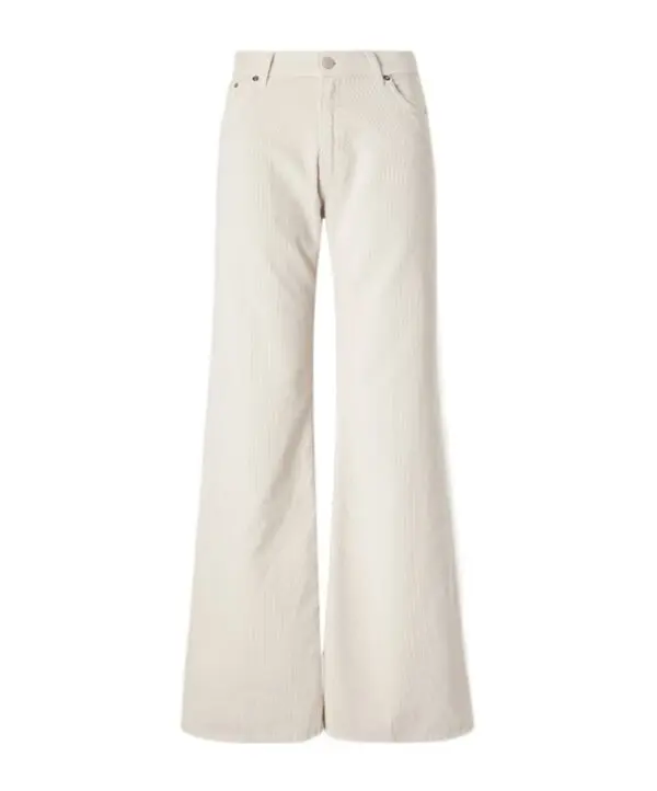HAIKURE Cotton Corduroy Wide-leg Pants