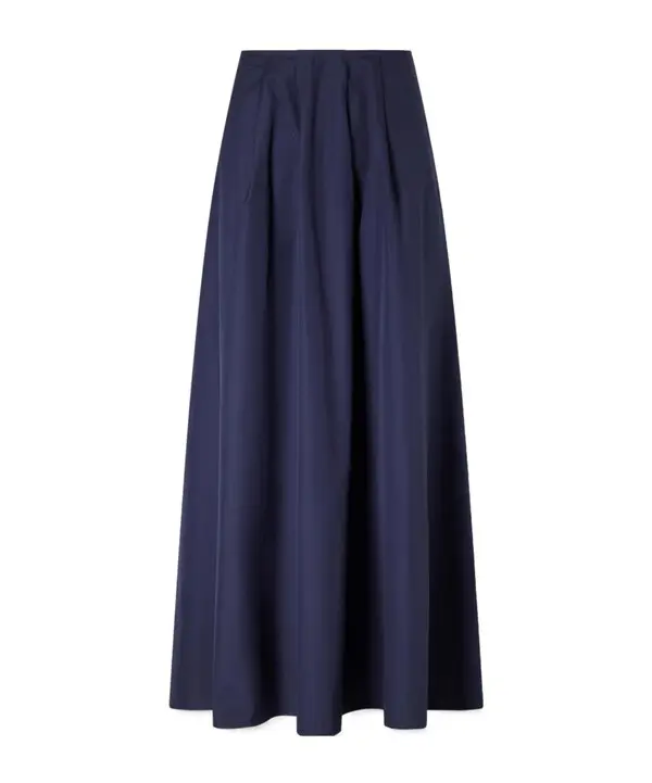 Citizens Of Humanity Maxi Pleated Skirt - Navy Blue