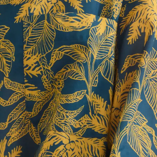 ERES Tropicalprint Longsleeve Mini Dress