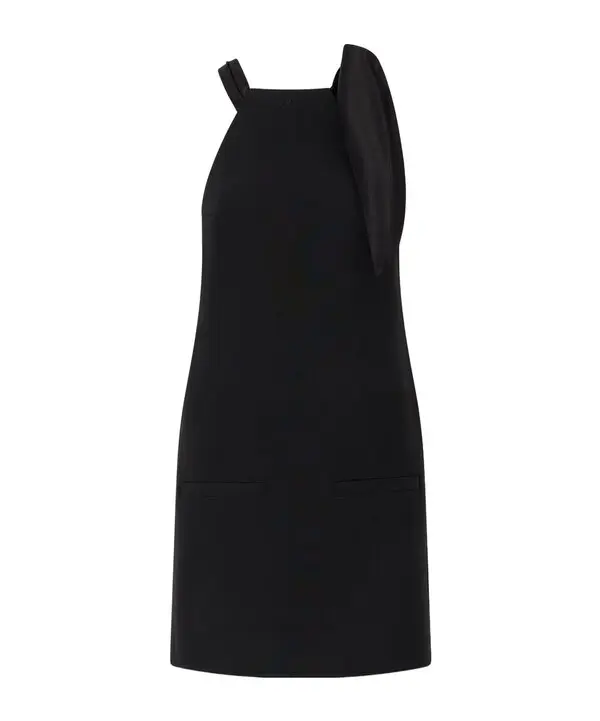 COURREGES Logo-detail A-line Mini Dress