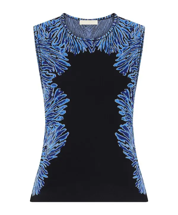 Ulla Johnson Aylin Knit Jacquard Top - No