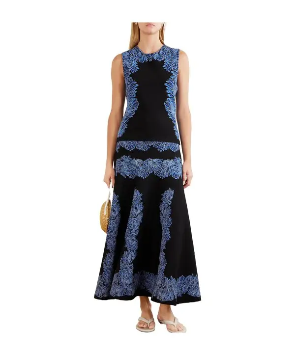Ulla Johnson Aylin Knit Jacquard Top