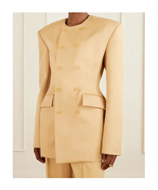 Wardrobe.NYC Double-breasted Suit Jacket