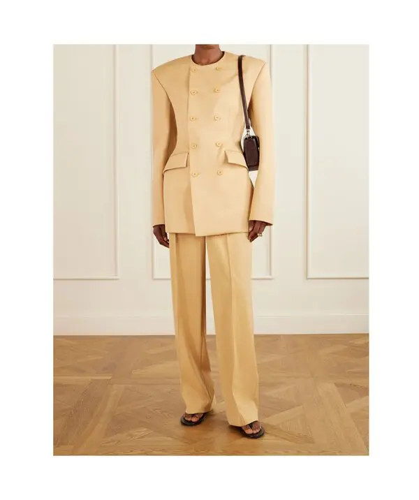 Wardrobe.NYC Double-breasted Suit Jacket