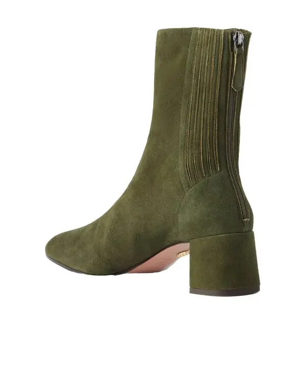 AQUAZZURA Solid Color Suede Boots
