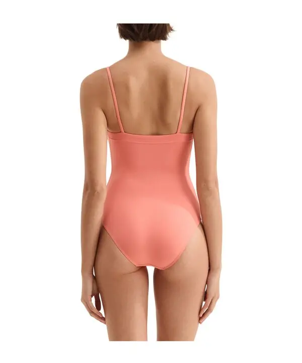 ERES Solid Color One-piece Swimsuit