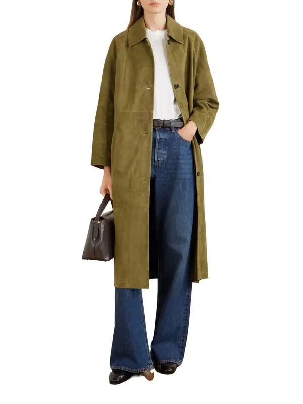 ARMA Suede Long Coat