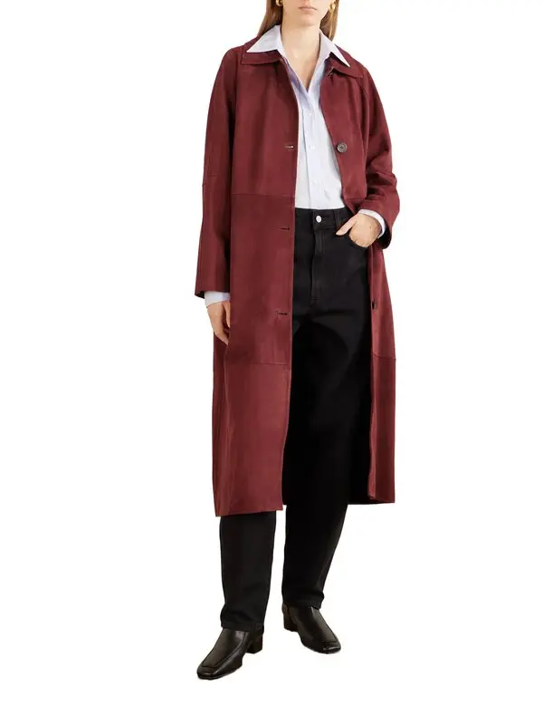 ARMA Suede Long Coat