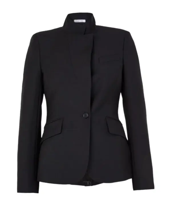 Alexander McQueen Long-sleeved Blazer - Black