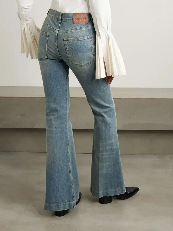 Alexander McQueen High-rise Boot-cut Jeans