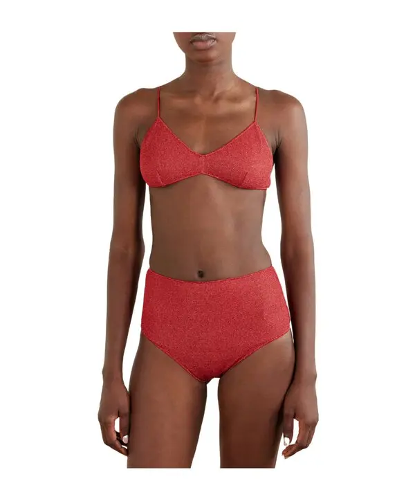 Oseree Lumière Metallic Lurex Bikini