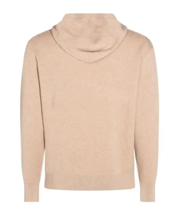 Canali Kangaroo-pocket Hooded Sweater