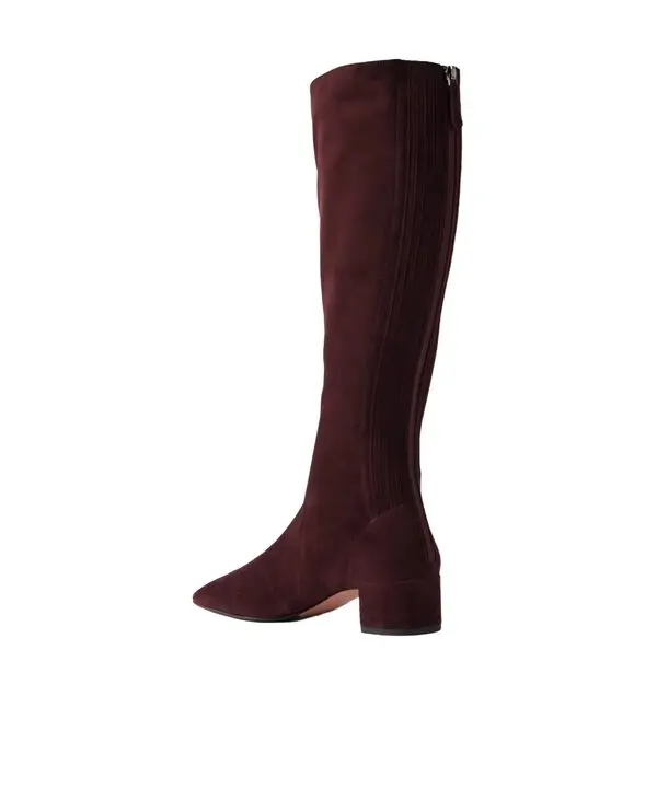 AQUAZZURA Suede Knee-high Boots