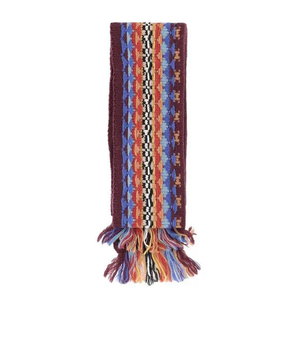 Dries Van Noten Jacquard Wool Scarf