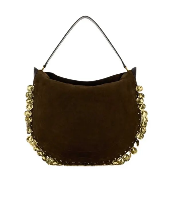 Isabel Marant Étoile Oskan Embellished Hobo Bag