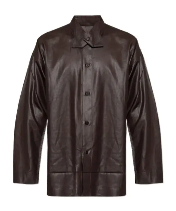 Issey Miyake Long-sleeved Buttoned Shirt - Brown