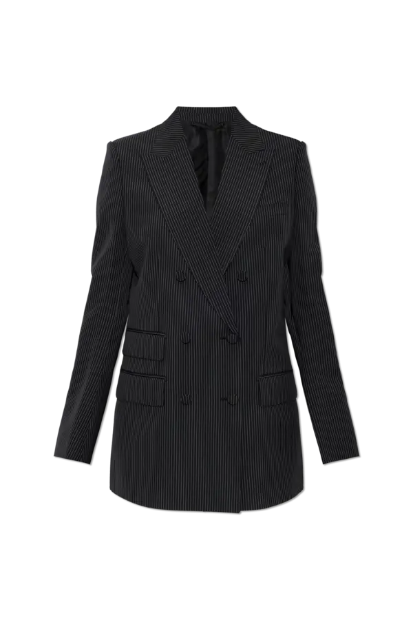 TOM FORD Pinstripe Blazer - Black