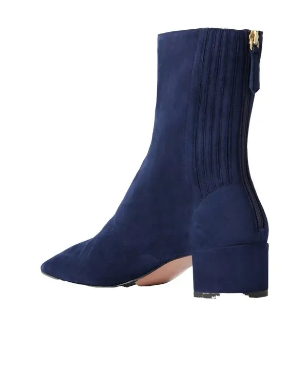 AQUAZZURA Suede Ankle Boots