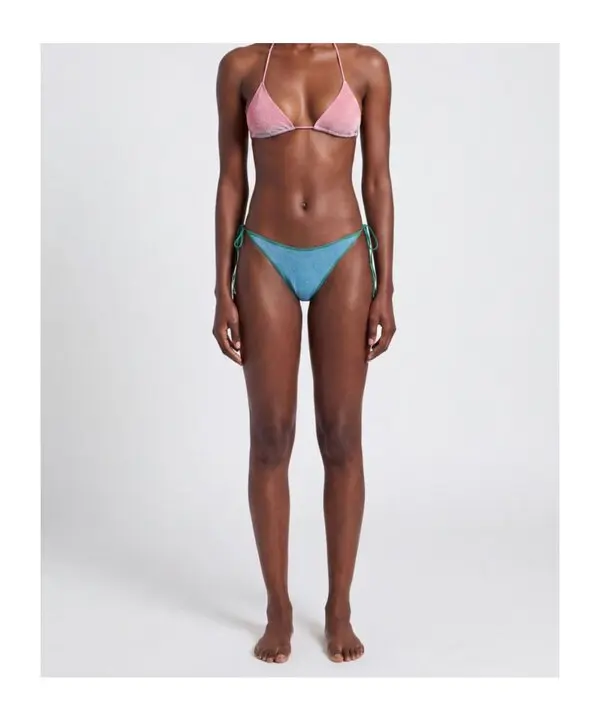 Oseree Two-toned Glitter Lumiere Bikini - No