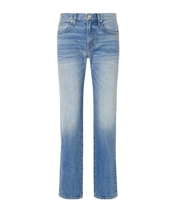 SLVRLAKE Low-rise Straight-leg Jeans - Blue