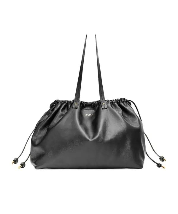 Isabel Marant Étoile Leather Drawstring Tote