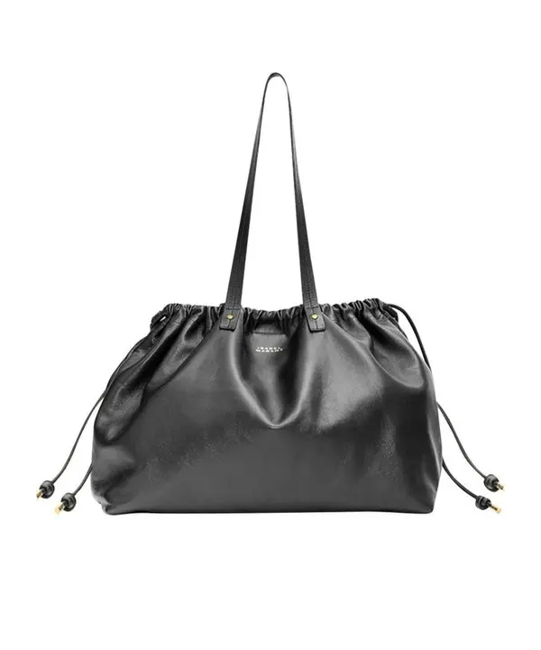 Isabel Marant Étoile Leather Drawstring Tote
