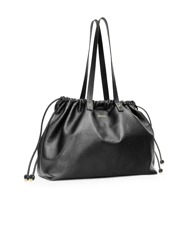 Isabel Marant Étoile Leather Drawstring Tote