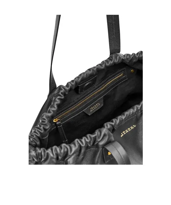 Isabel Marant Étoile Leather Drawstring Tote