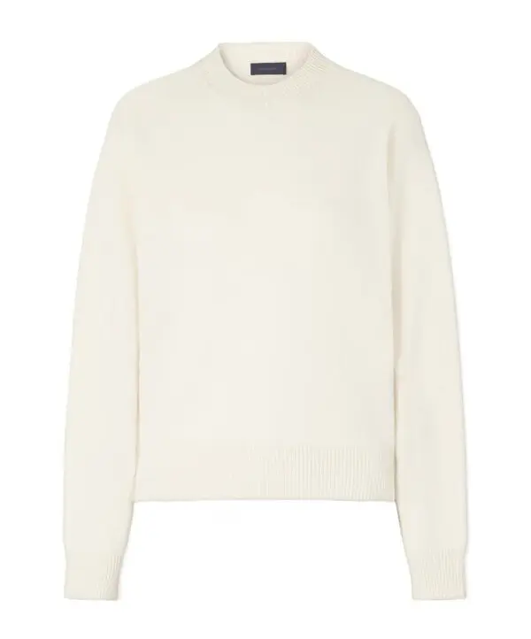 HAIKURE Cropped Wool & Cashmere Blend Sweater