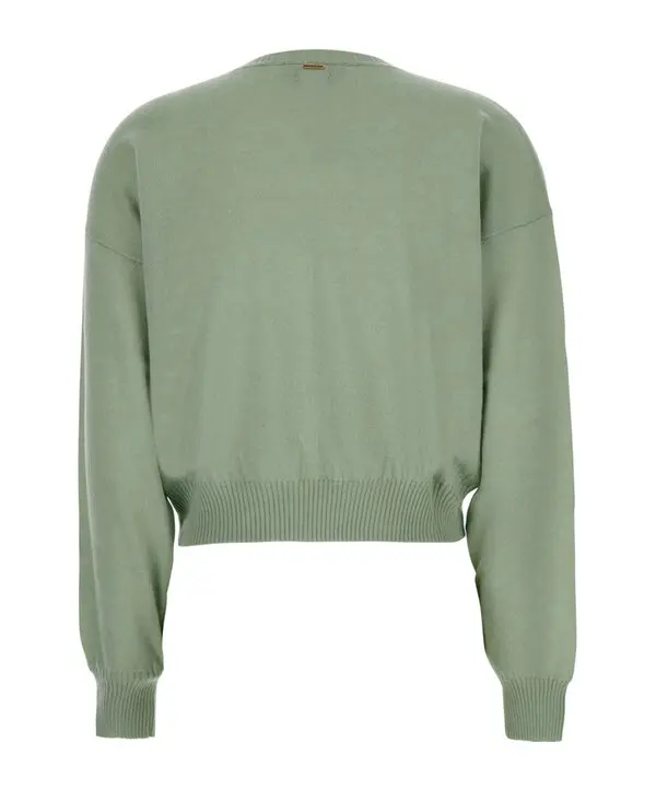 TWINSET Ribbed Hem Knitted Sweater
