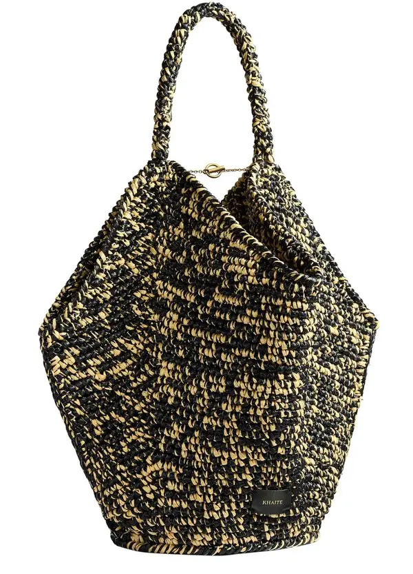 Khaite Woven Shopper Tote