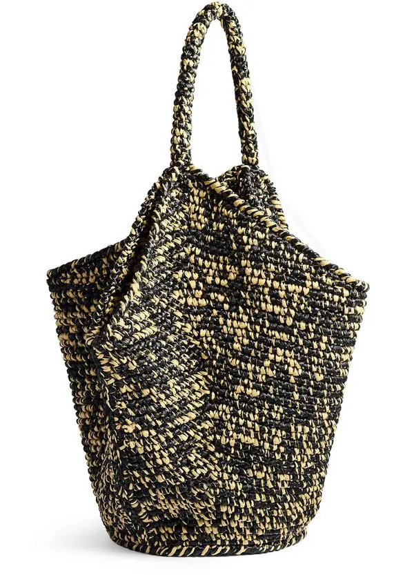 Khaite Woven Shopper Tote