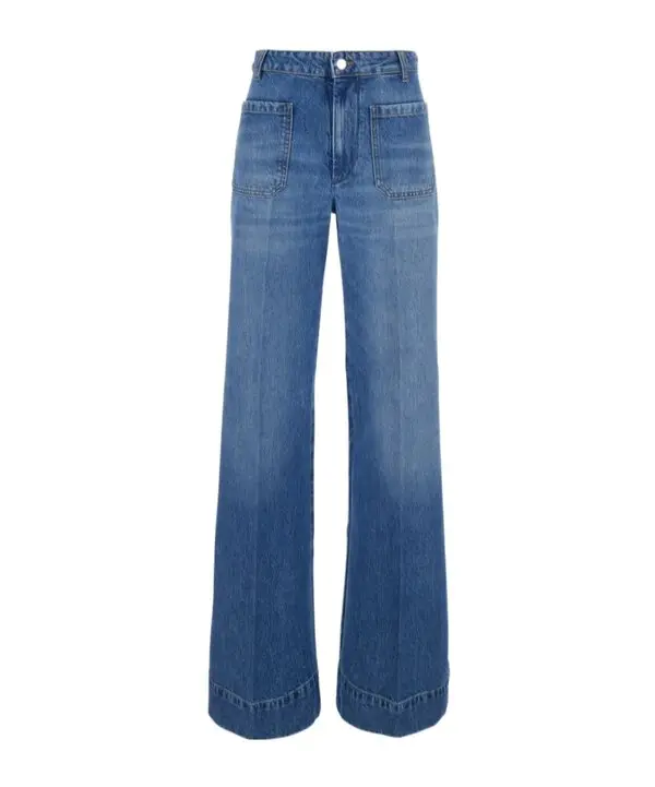Victoria Beckham Alina Jeans - Light Blue