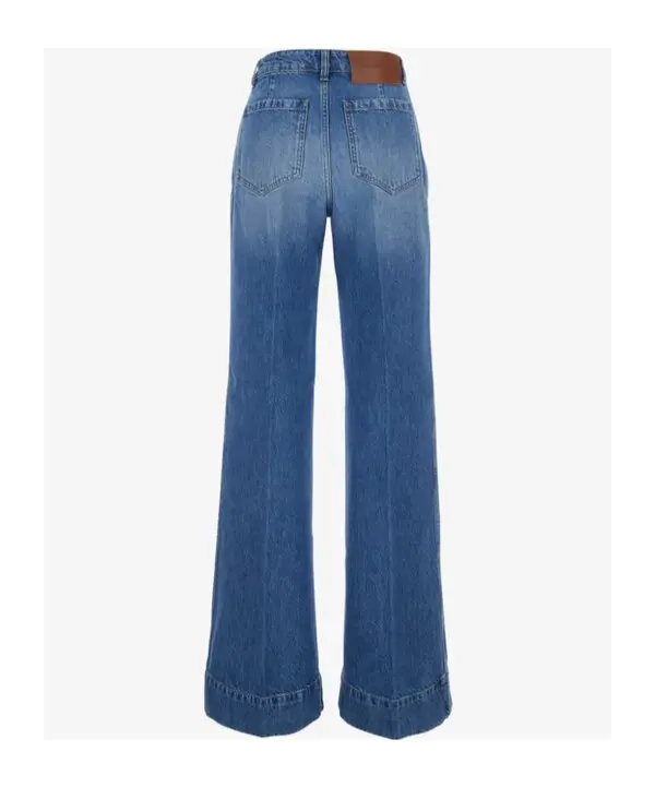 Victoria Beckham Alina Jeans - Light Blue