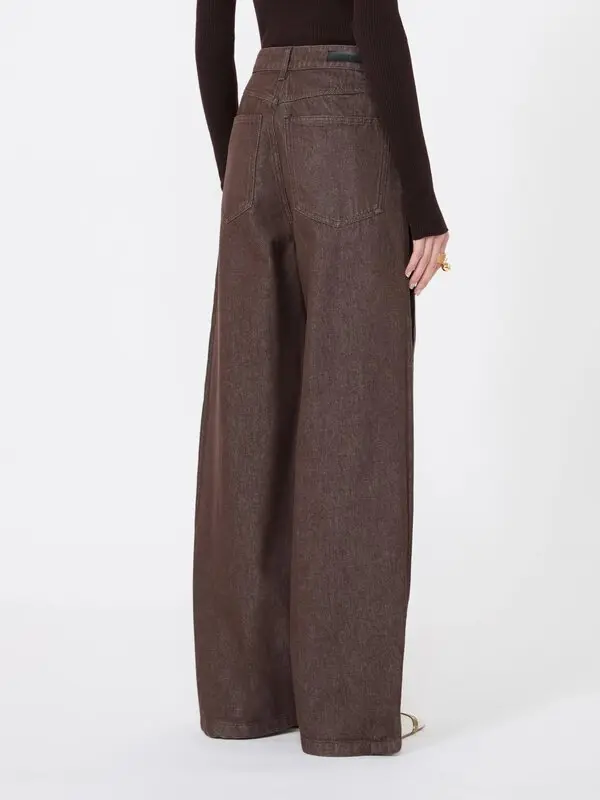 Sportmax Multi-pocket Wide-leg Jeans