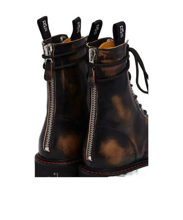 R13 Platform Ankle Boots