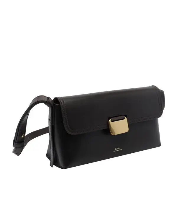 A.p.c. Flap Shoulder Bag