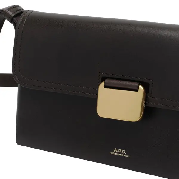 A.p.c. Flap Shoulder Bag